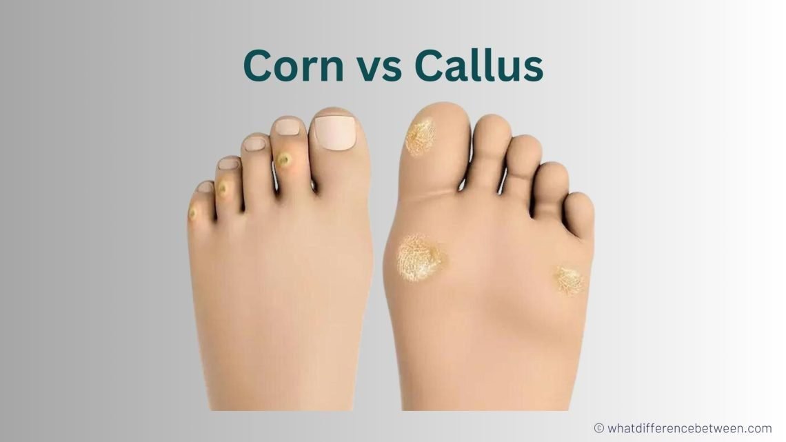 Corn vs Callus: What's the Difference?