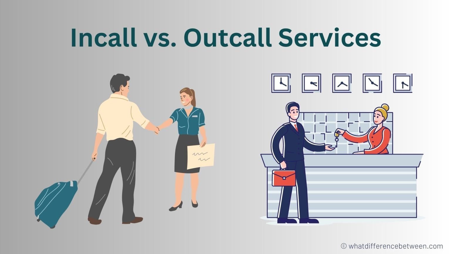 Incall vs Outcall: What's the Difference in Their Services?